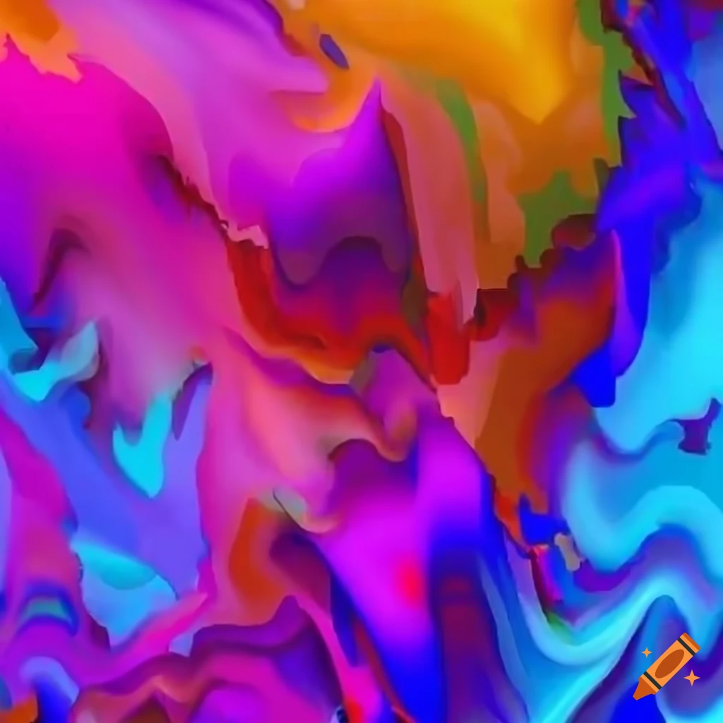 Colorful pixel-dense image on Craiyon