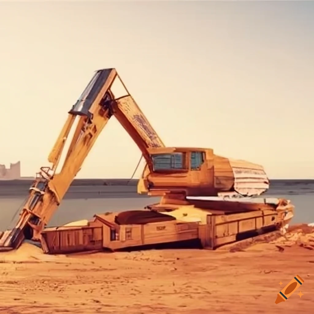 Construction works in progress on Craiyon