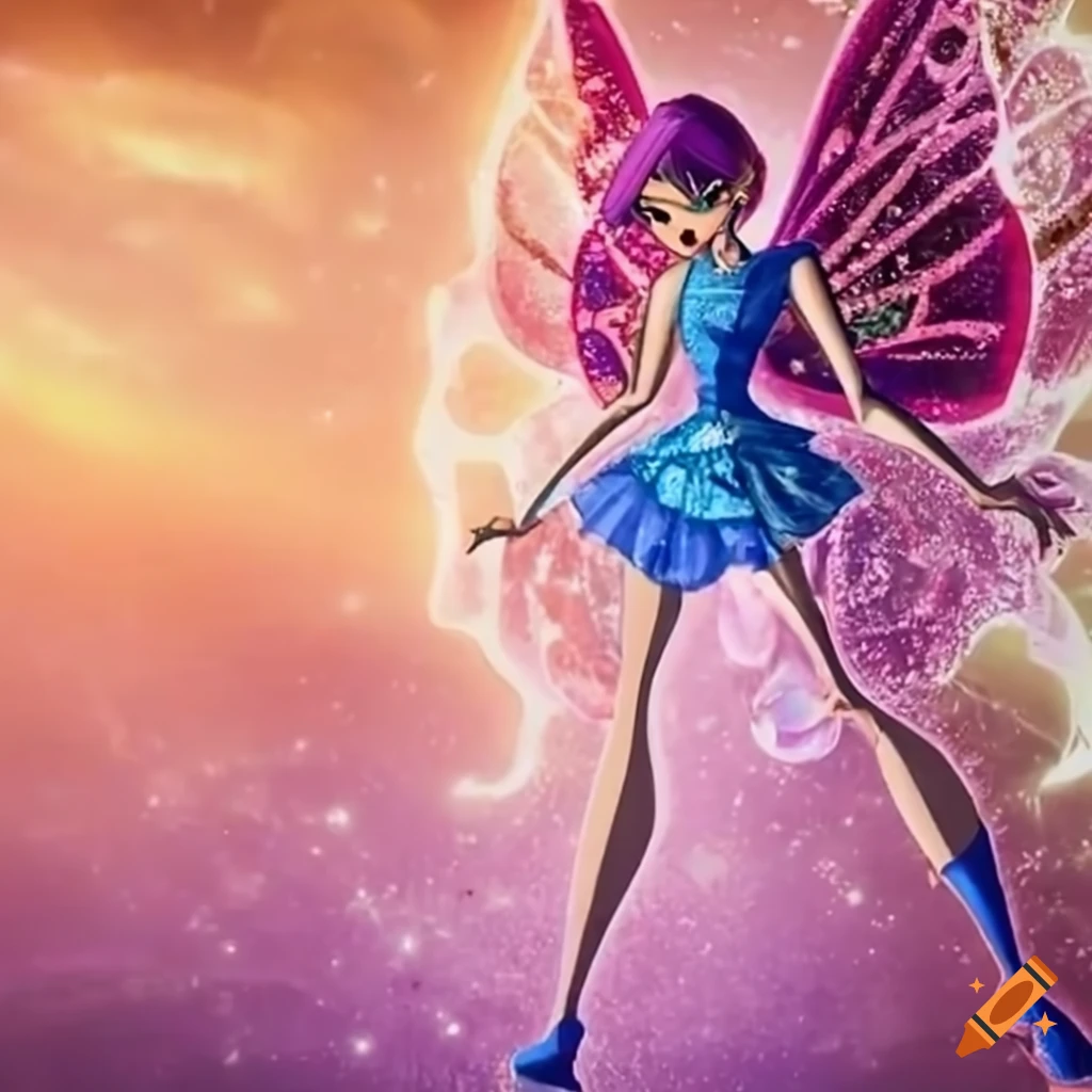 Winx hand in hand in a warm embrace on Craiyon