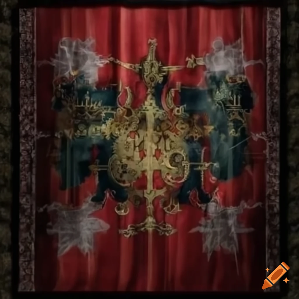 Fantasy flag design for a country in the continent of prist in a ...