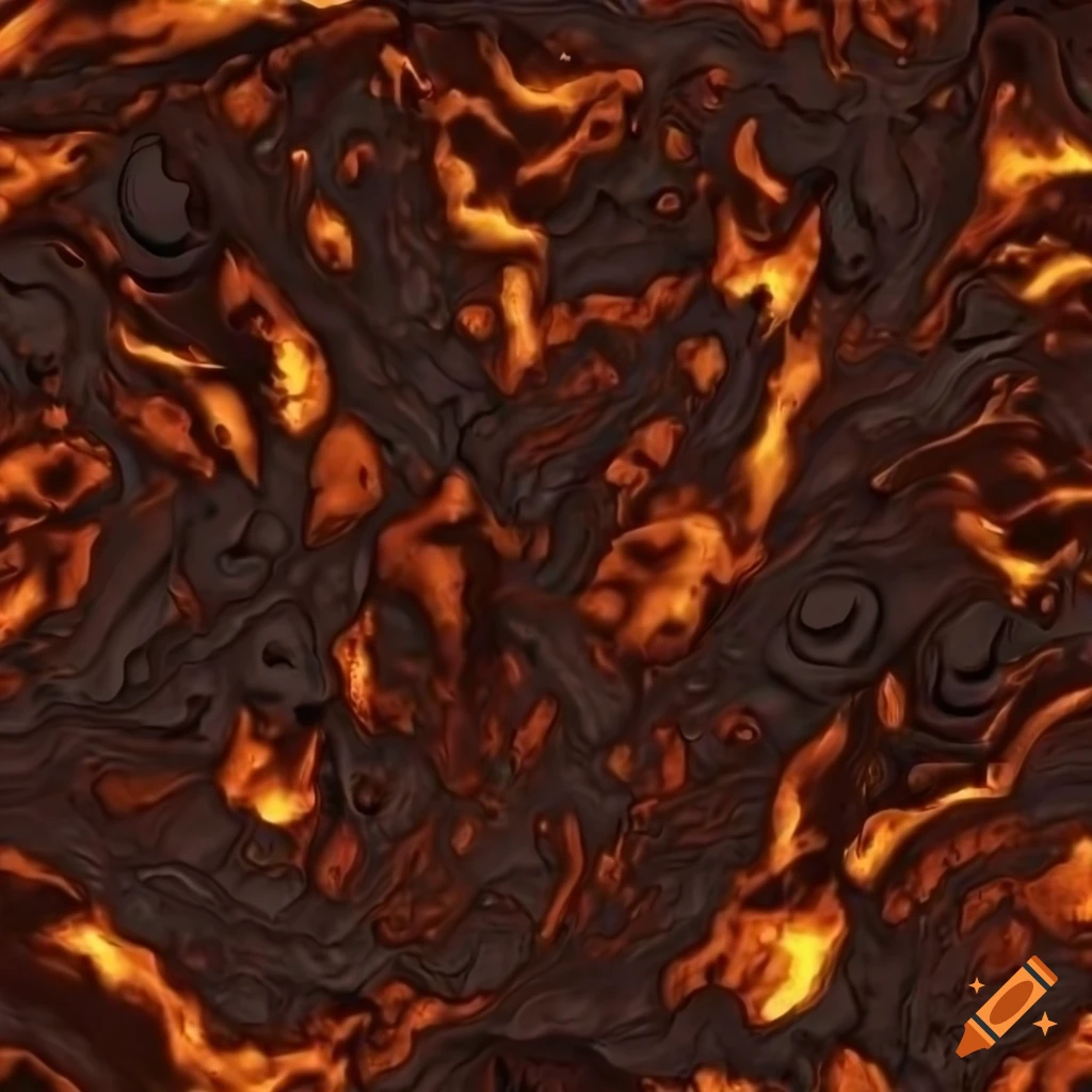 Magma seamless texture on Craiyon