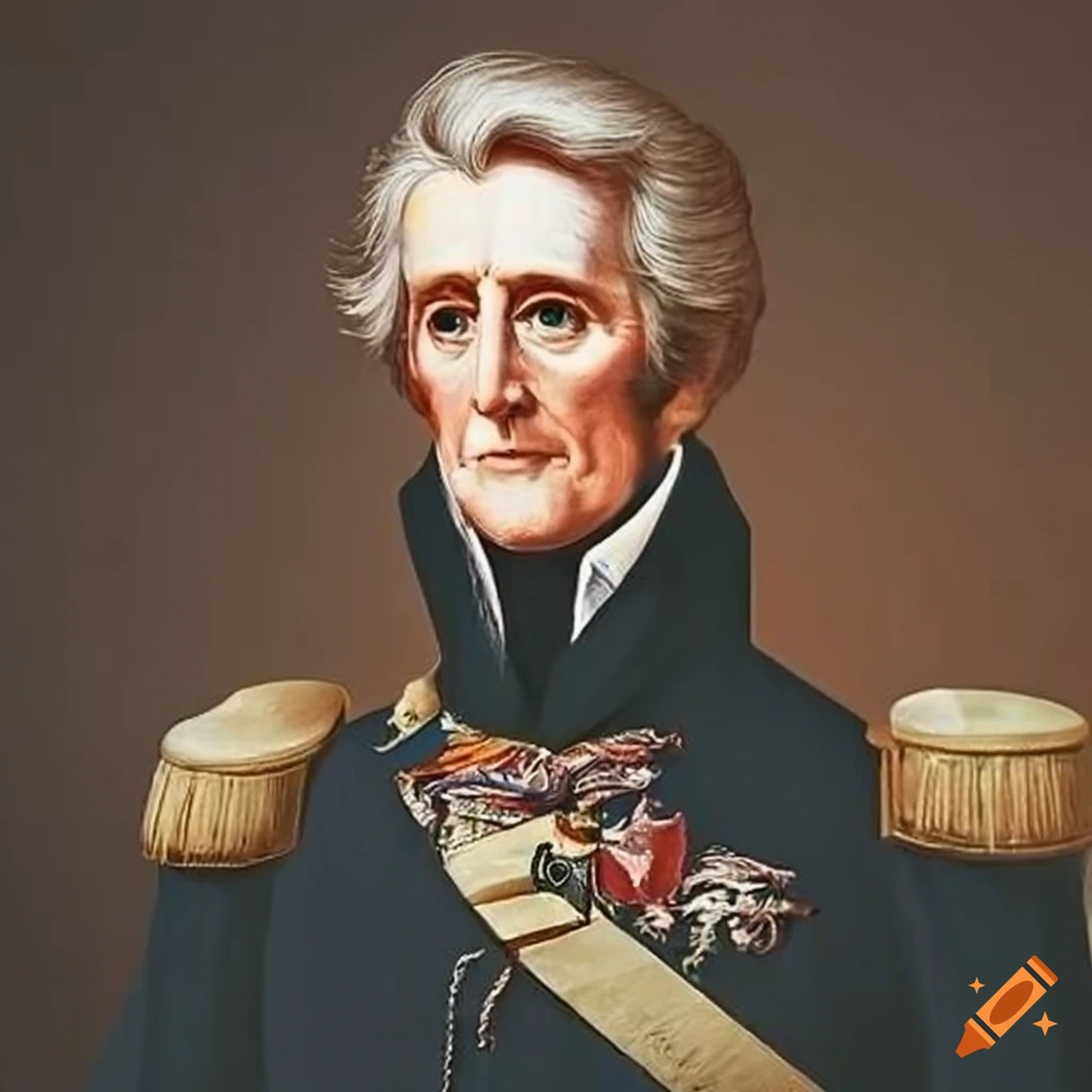 President andrew jackson on Craiyon