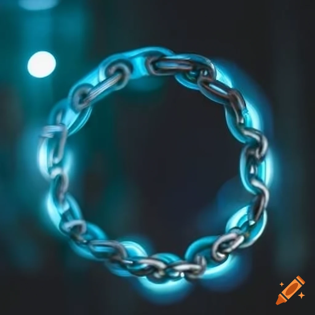 Futuristic chain with modern designs on Craiyon