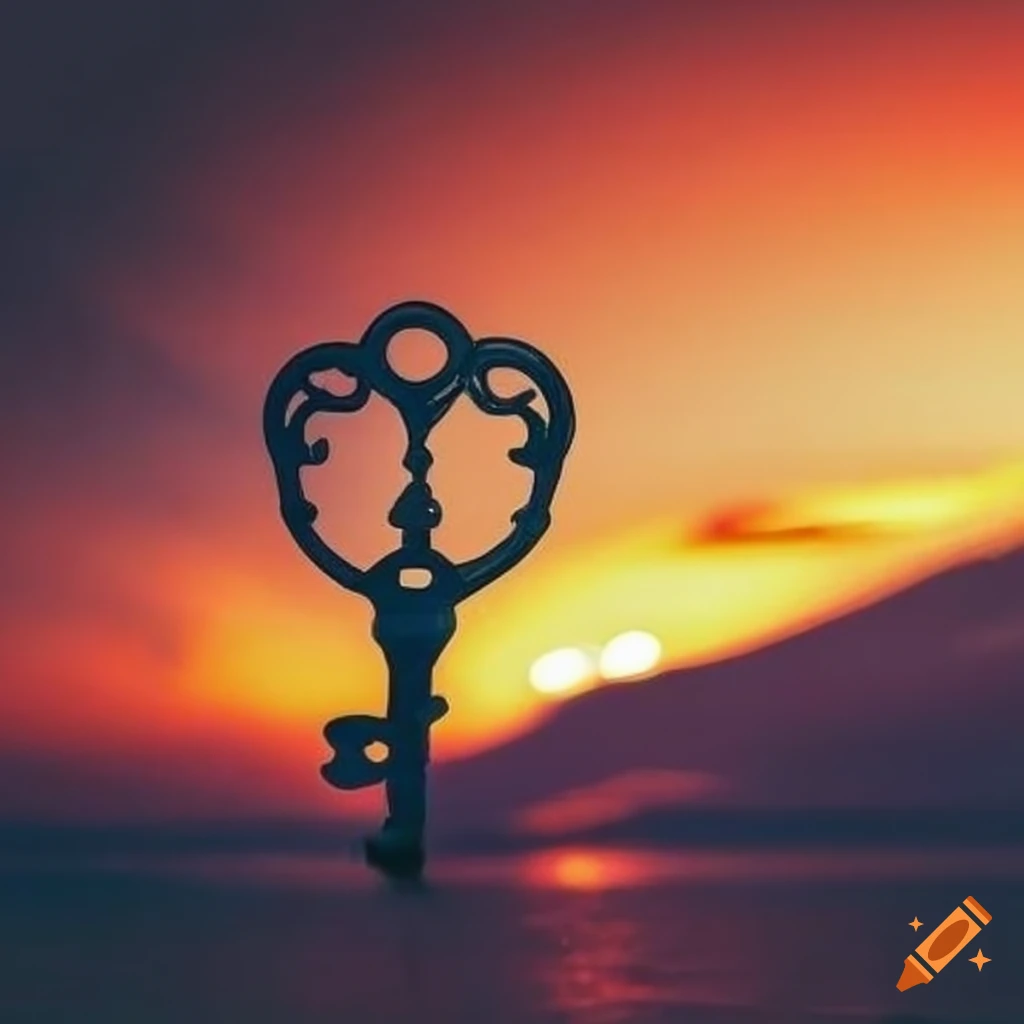 Key in the sunset on Craiyon