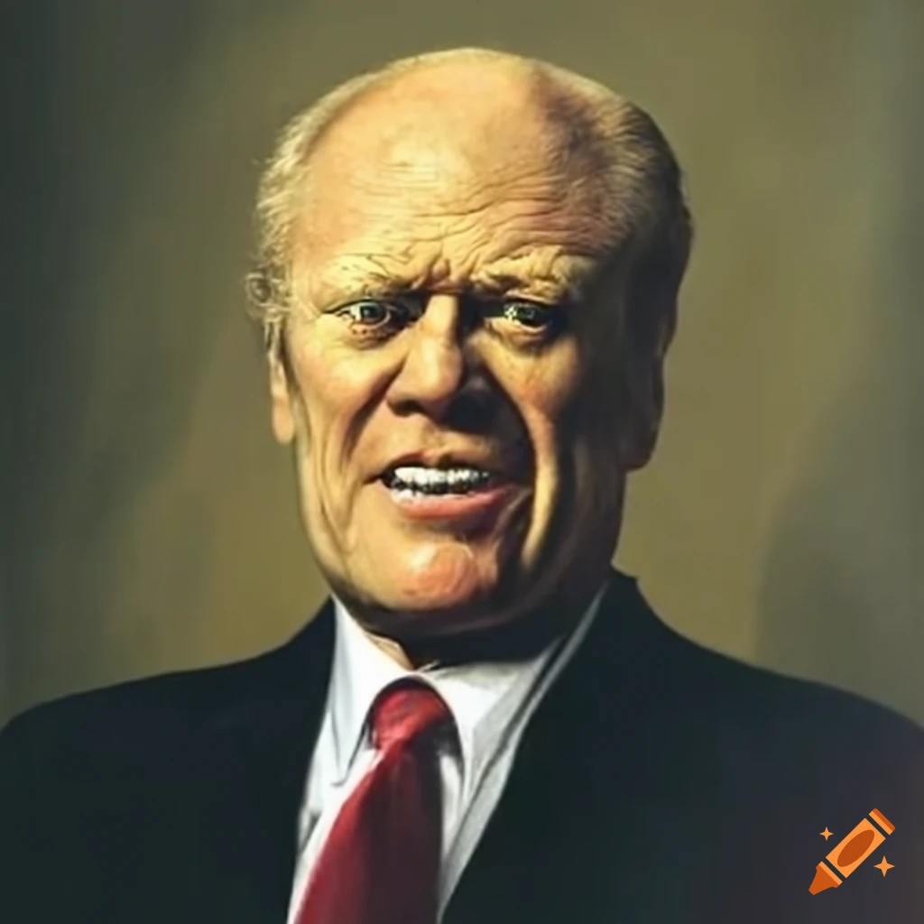 President gerald ford on Craiyon