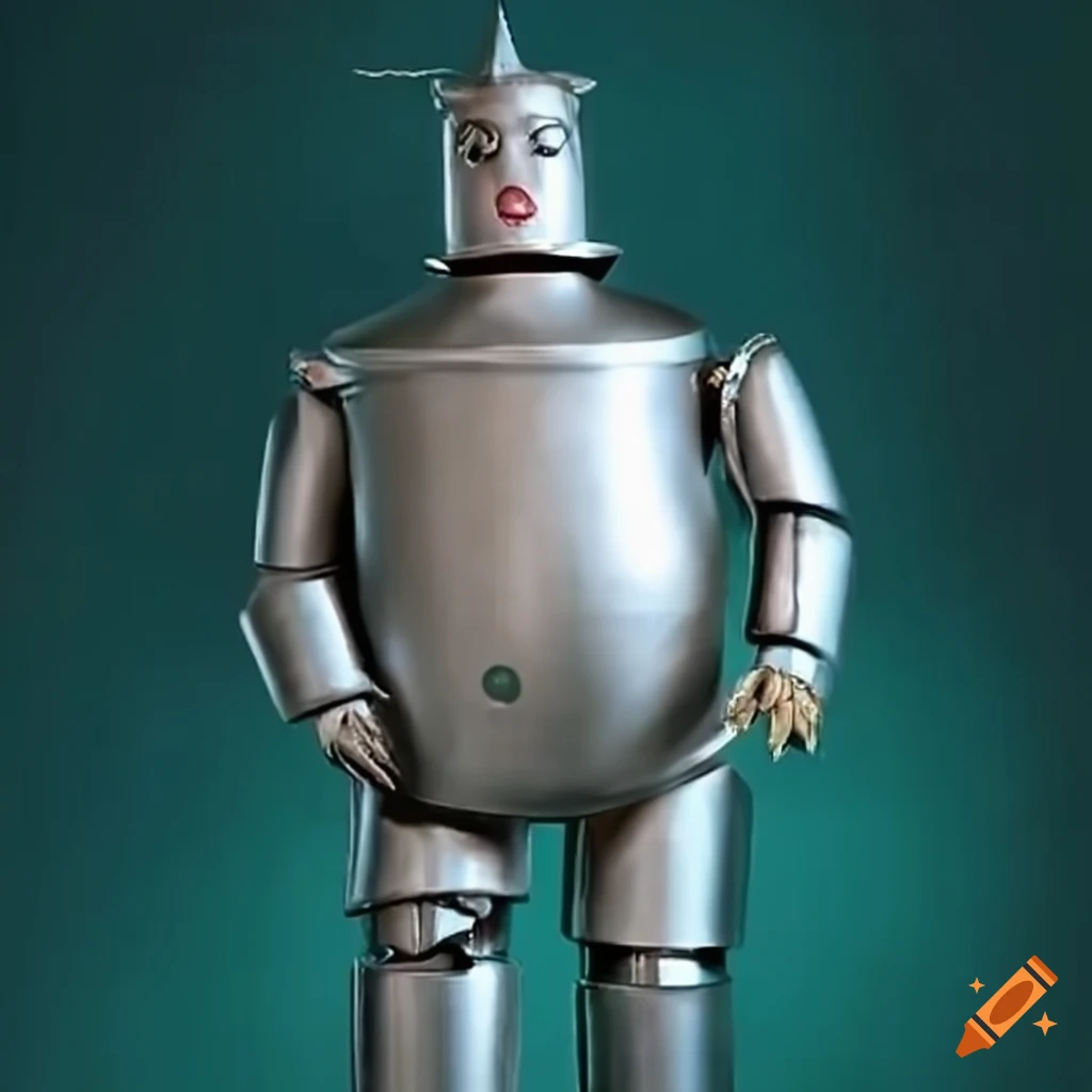 Tin man character from wizard of oz on Craiyon