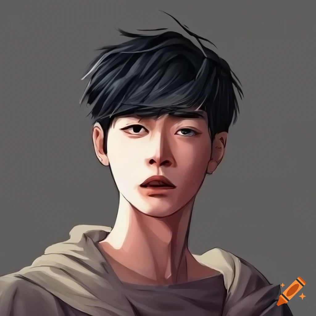 Random asian guy on Craiyon