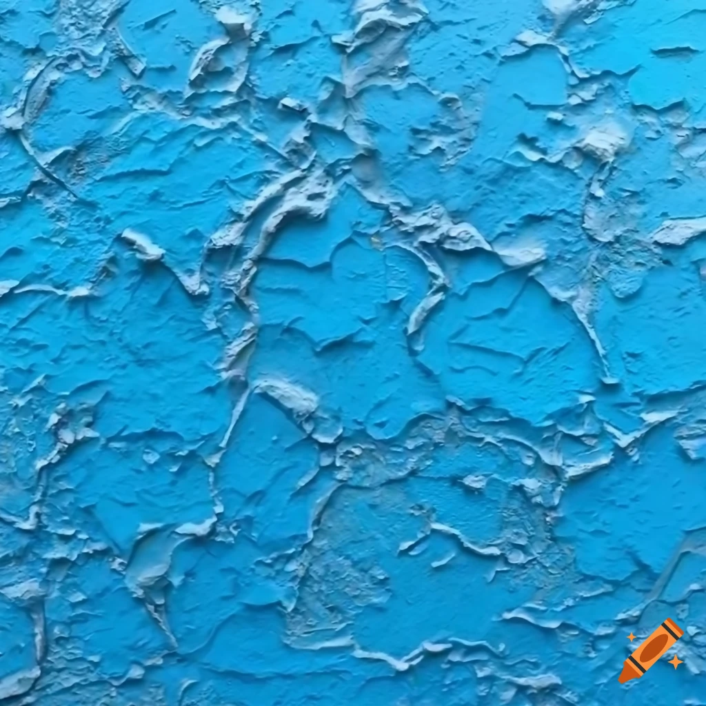 Blue painted wall texture for games on Craiyon
