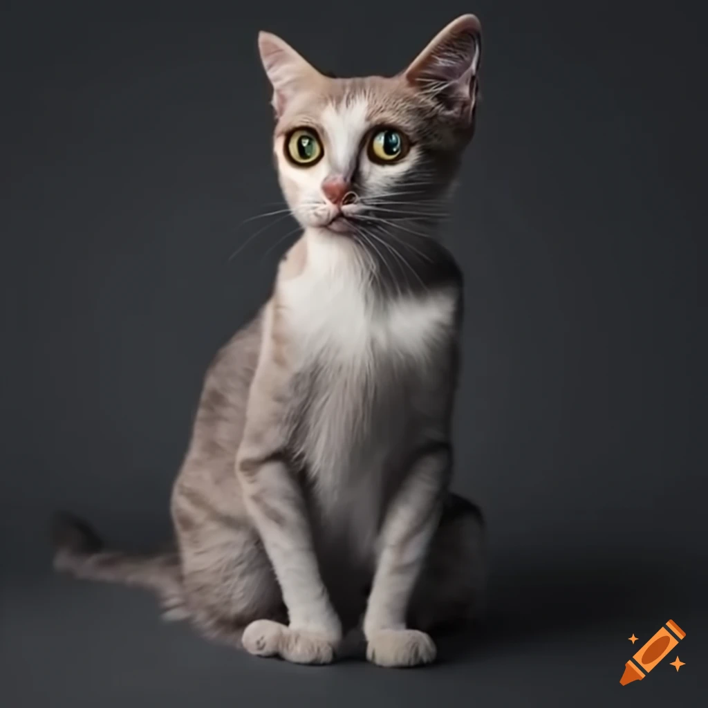 Elliot page transforming into a house cat with stunning cgi on Craiyon