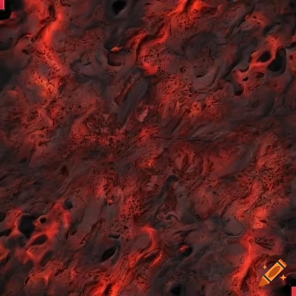 Dark red lava seamless texture on Craiyon