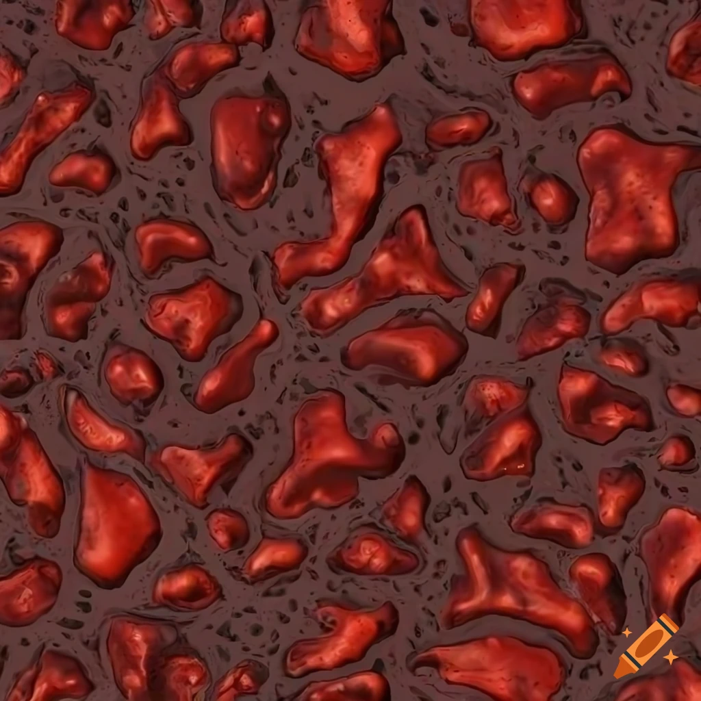 Dark red small lava seamless texture on Craiyon