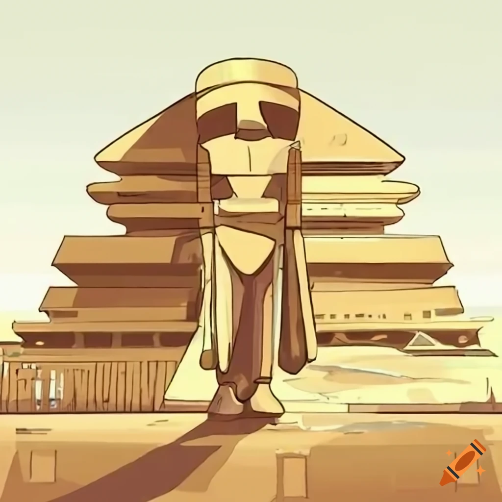 Sonic the Hedgehog characters in an ancient Egyptian city of silver and ...