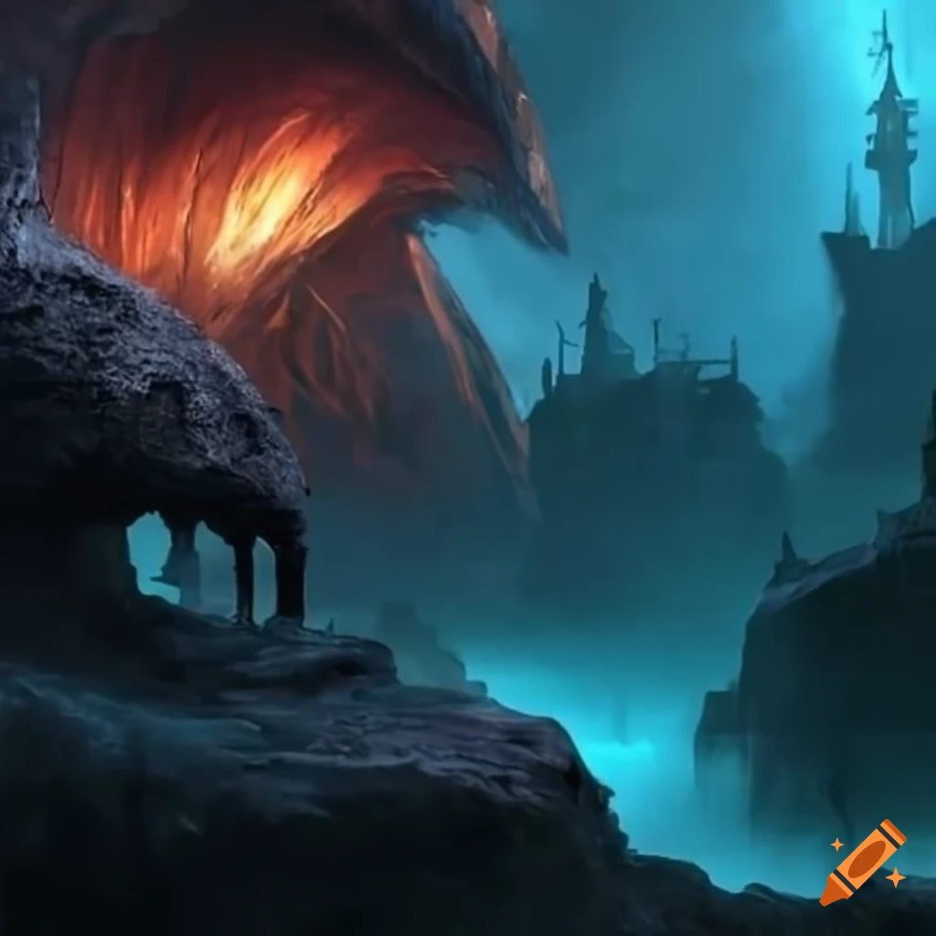 Domain expansion iron mountain of infinity on Craiyon