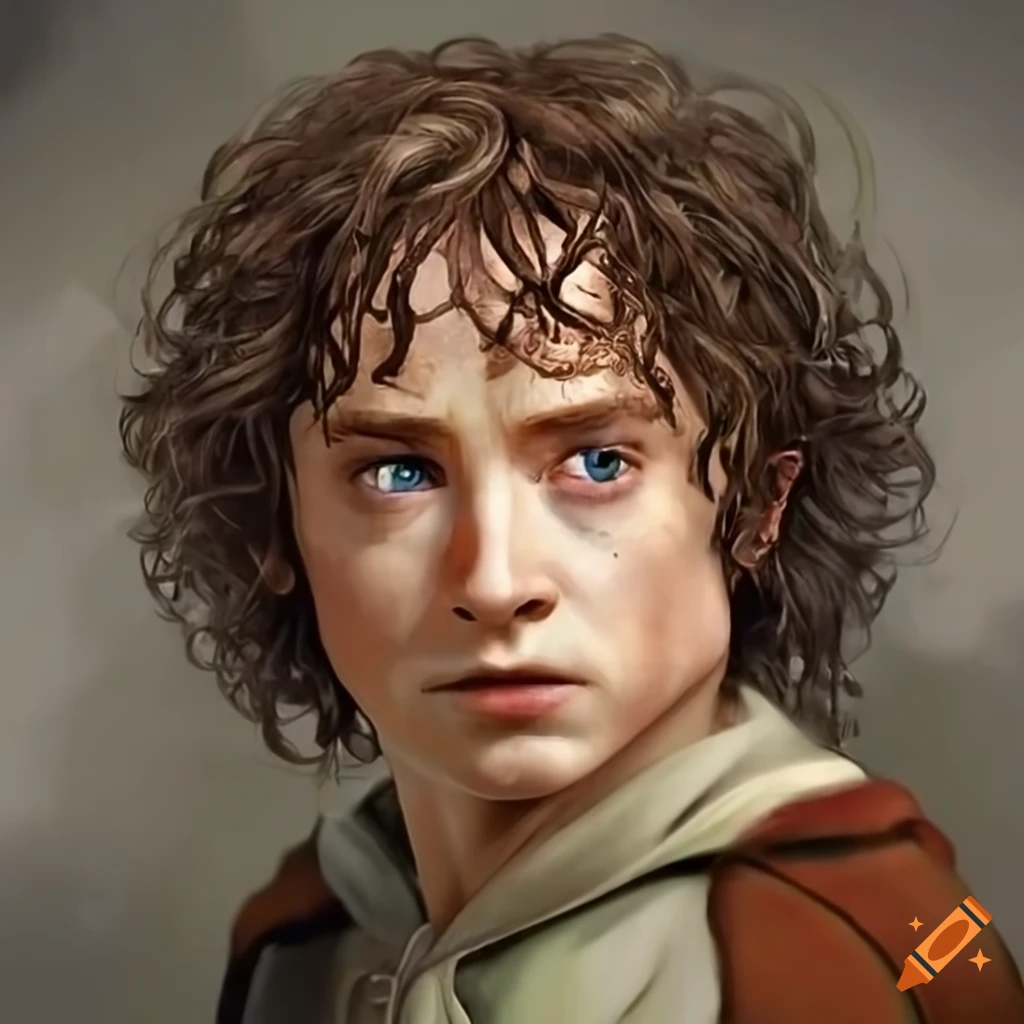 Frodo baggins on Craiyon