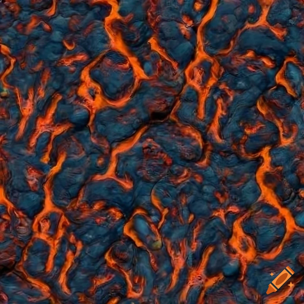 Lava and coal seamless texture on Craiyon