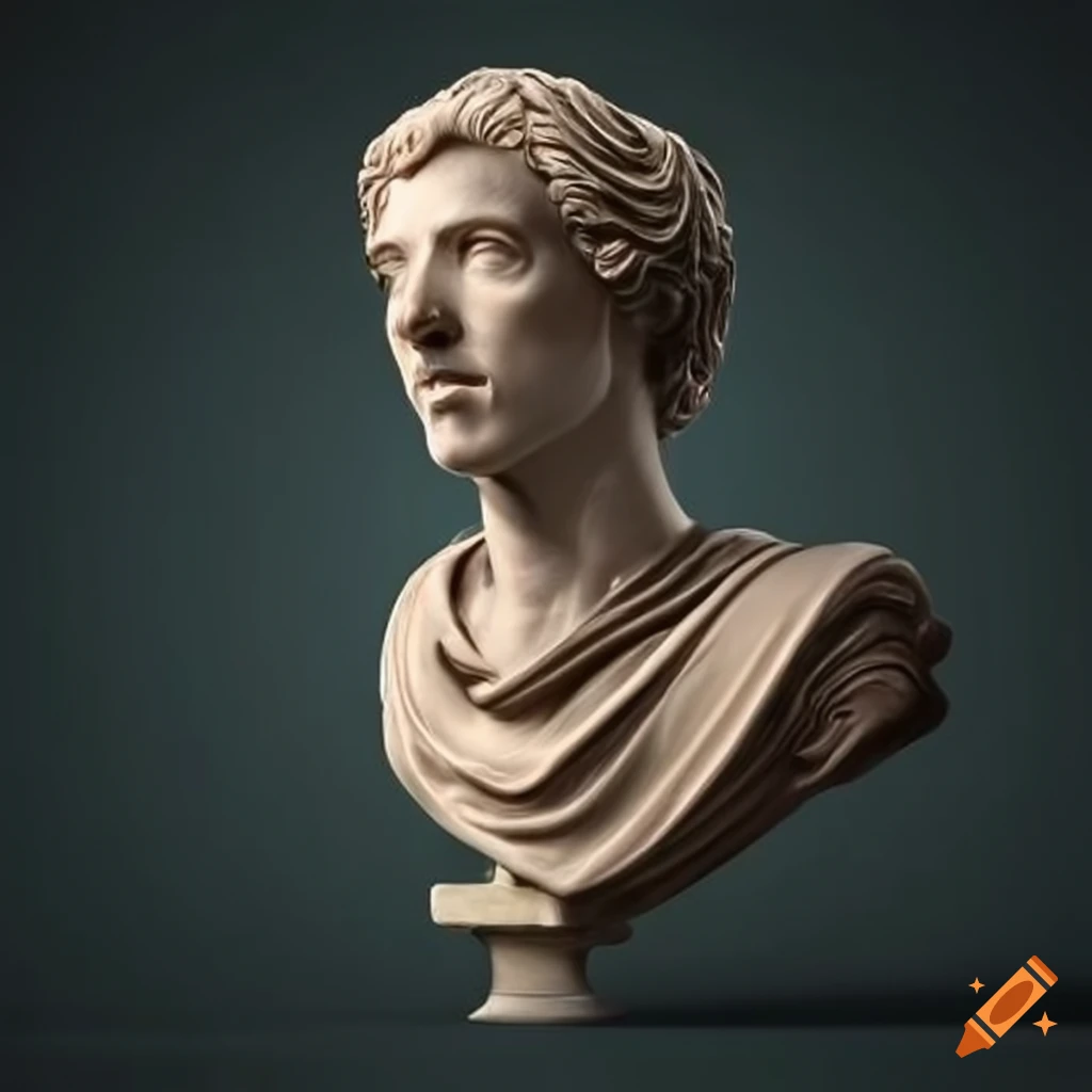 Observant pose sherlock in roman statue style on Craiyon