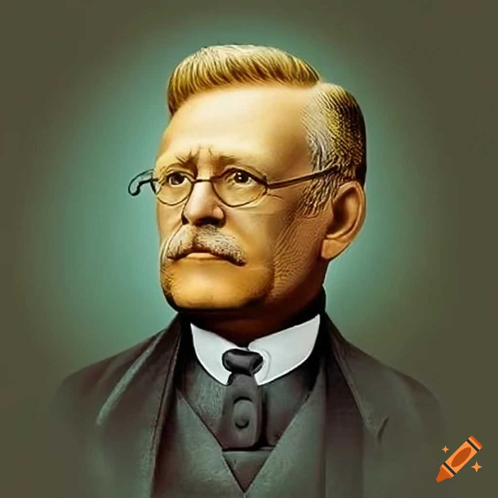 President james a. garfield portrait on Craiyon