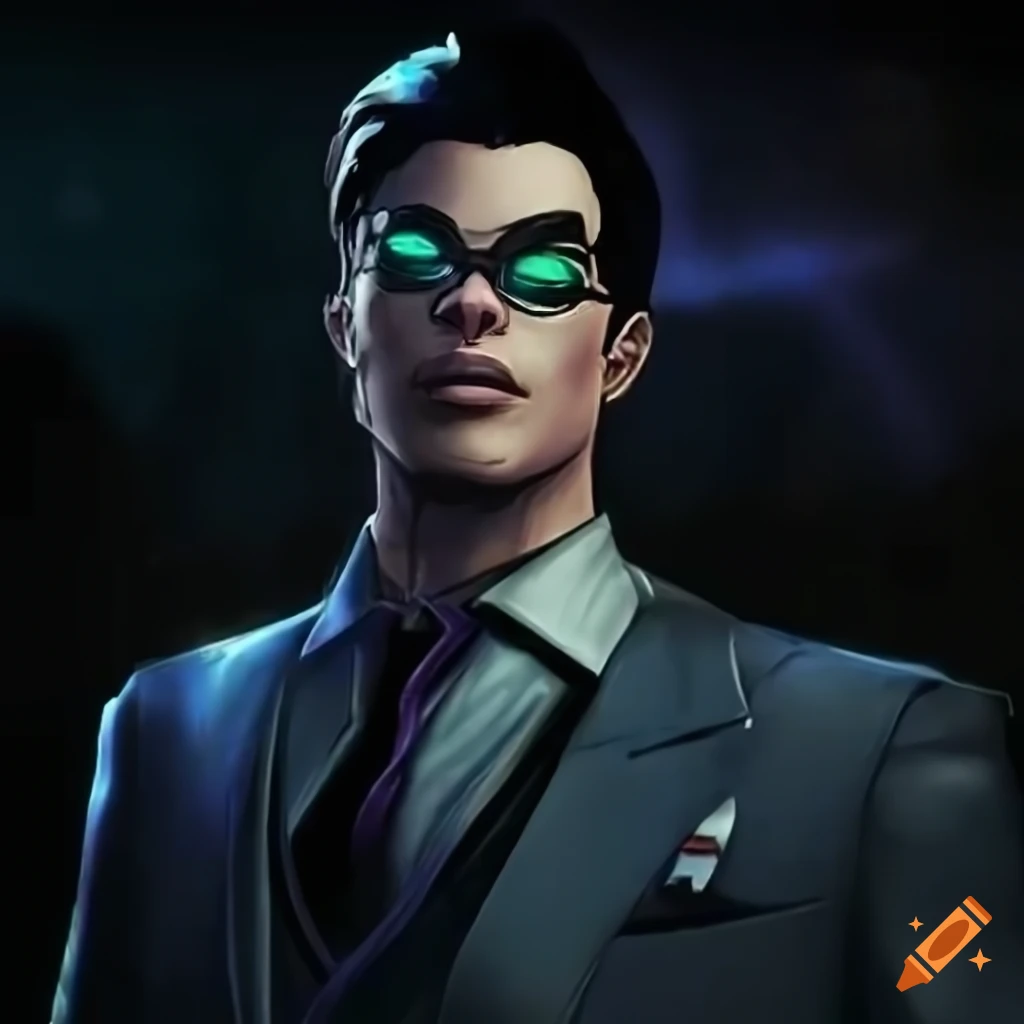 Saints row character johnny gat on Craiyon
