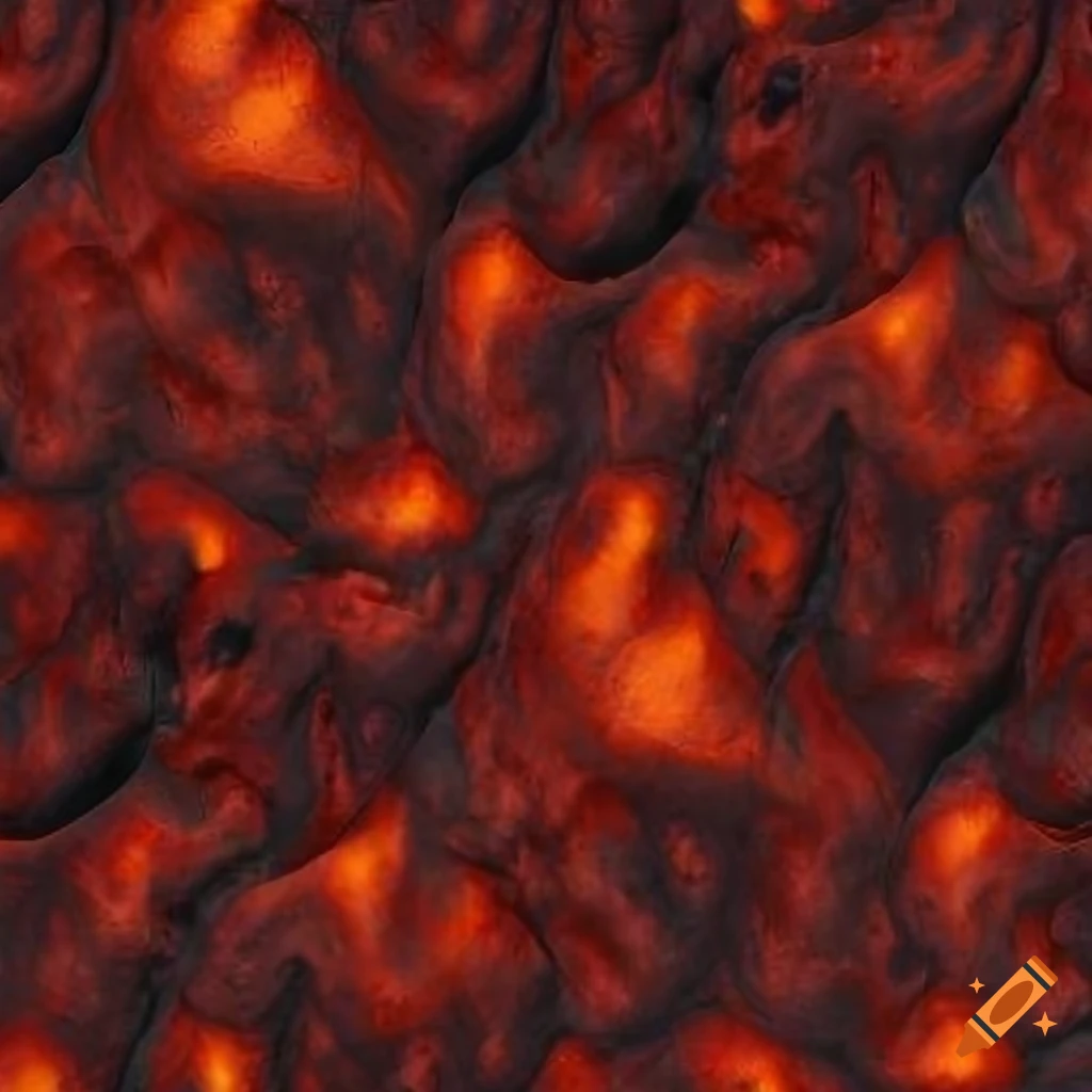 Dark red seamless lava texture on Craiyon