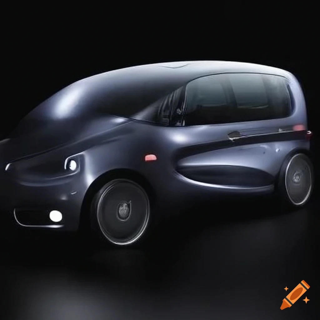 Sleek futuristic design of a modern fiat multipla automobile on Craiyon