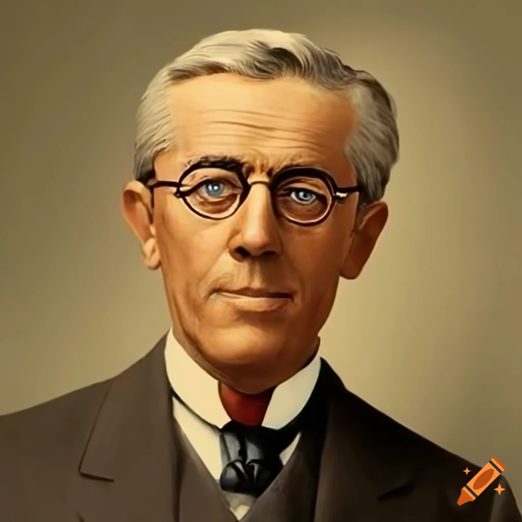 President woodrow wilson on Craiyon