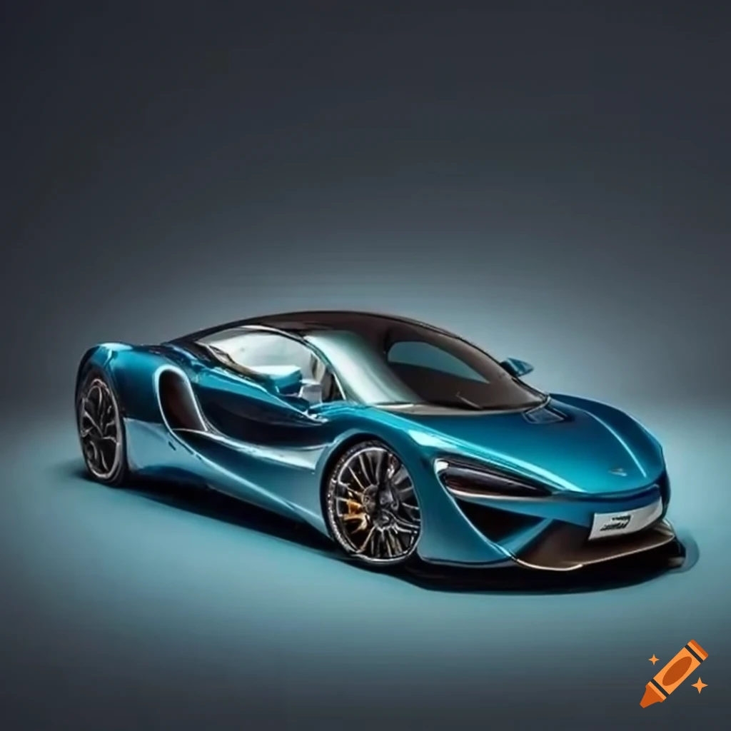 Mclaren artura sports car in high definition angle on Craiyon