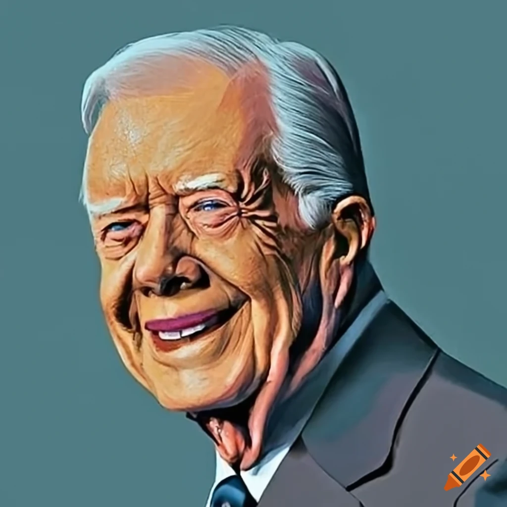 Us president jimmy carter on Craiyon