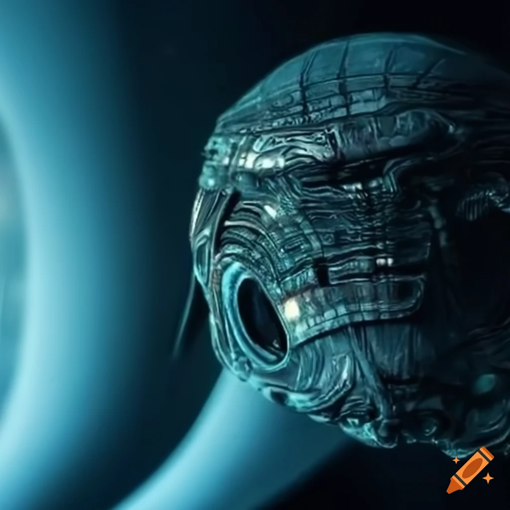 Alien spaceship on Craiyon