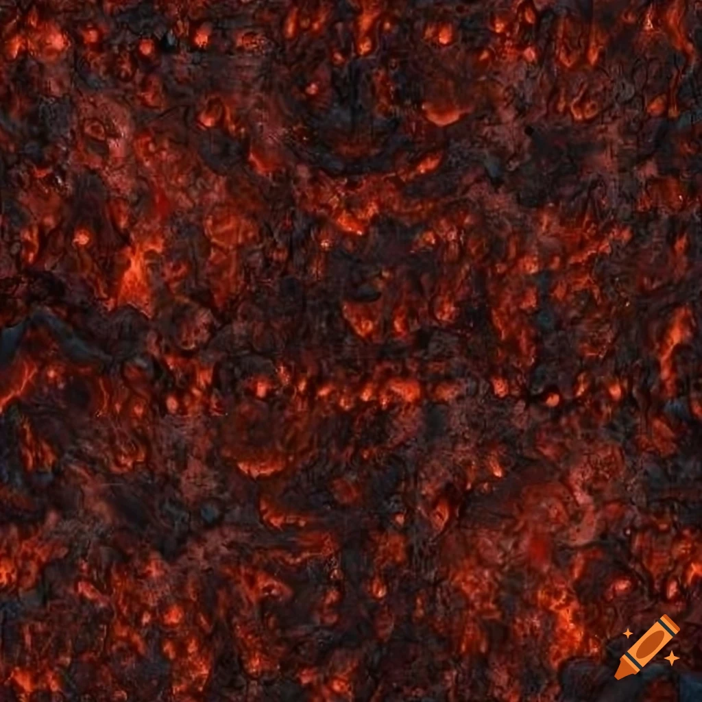 Dark red small lava seamless texture on Craiyon