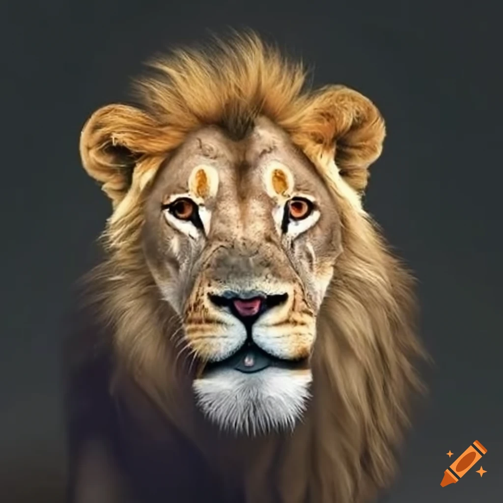 Programmer lion on Craiyon