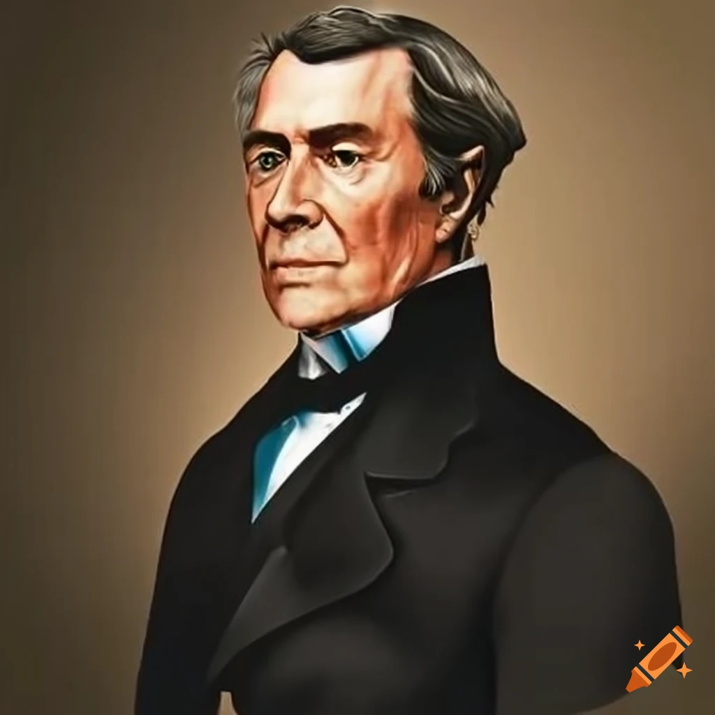 President Zachary Taylor portrait on Craiyon