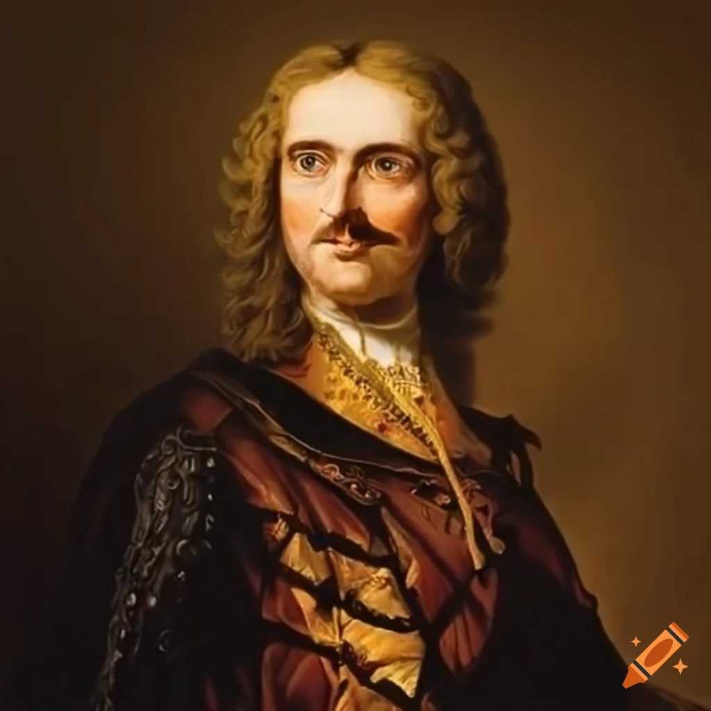 Intellectual man and diplomat serving King Duncan of Scotland on Craiyon