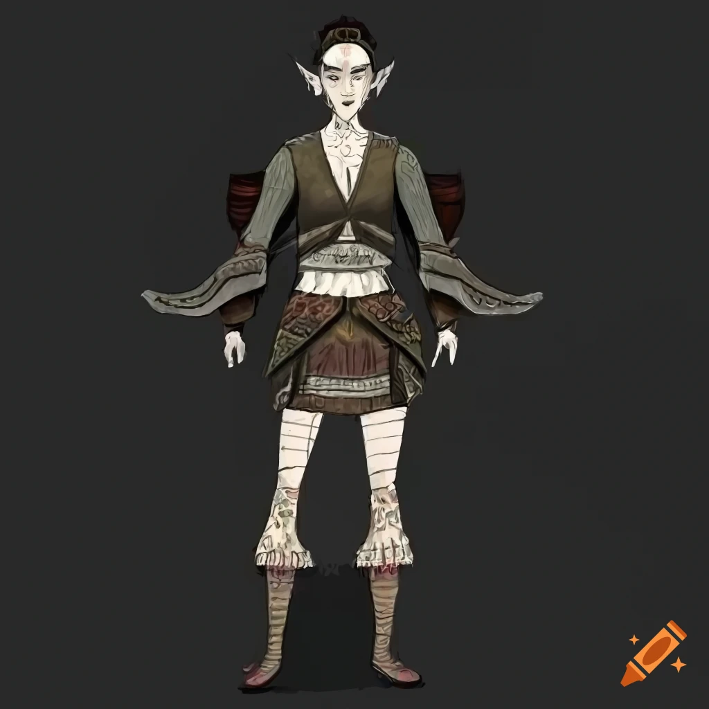 Attire inspired by real mountain tribes for clan lavellan, dalish elves ...