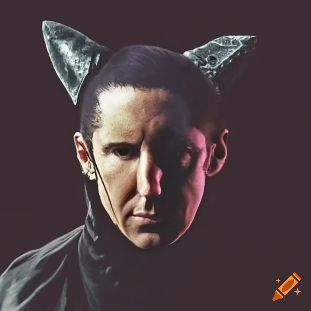 Trent reznor with cat ears on Craiyon