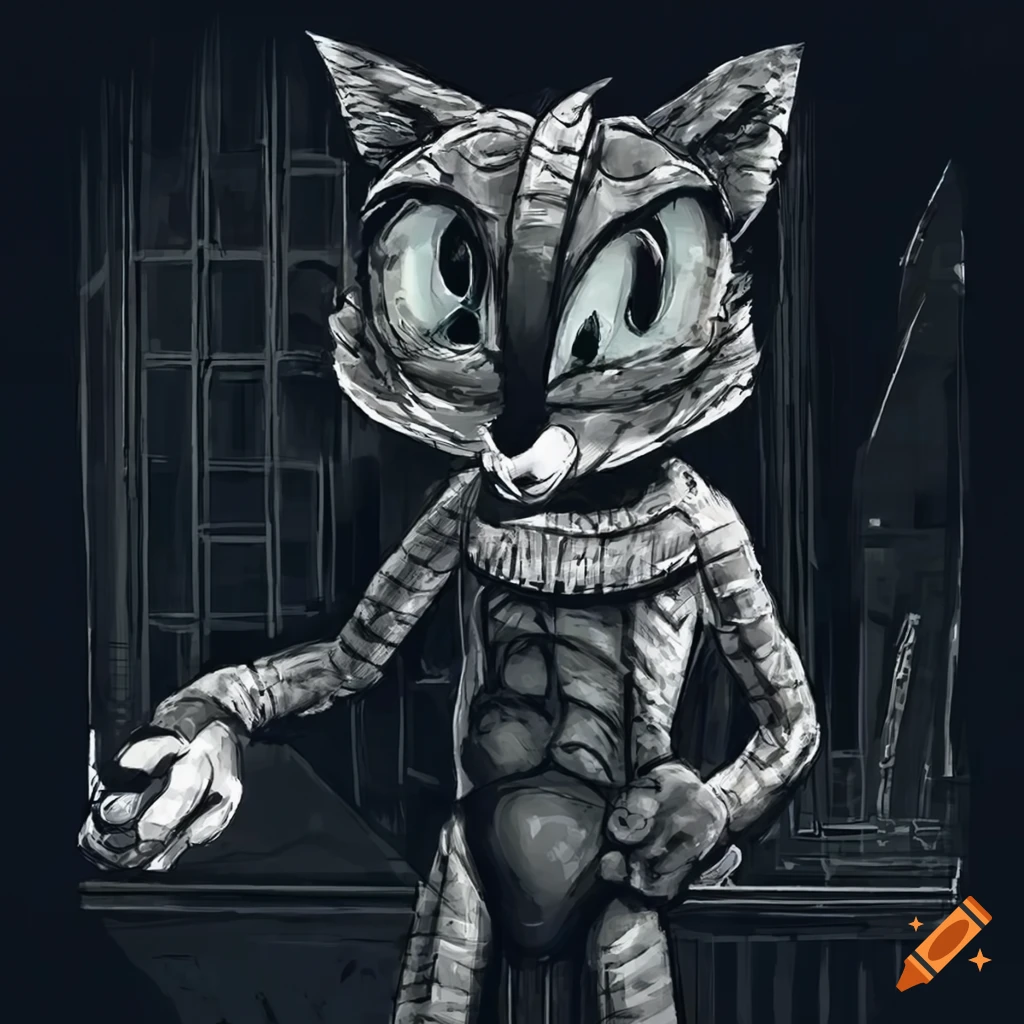 Anthro animals exploring a futuristic ancient Egyptian city with metal ...