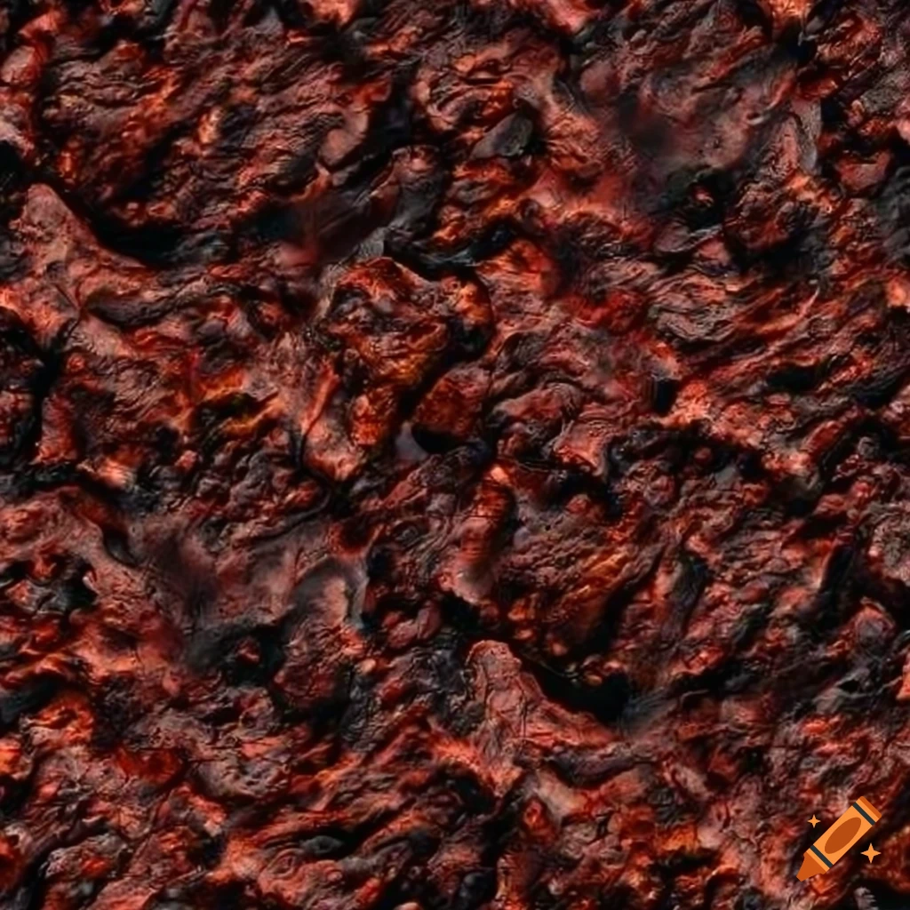 Dark red seamless lava texture on Craiyon