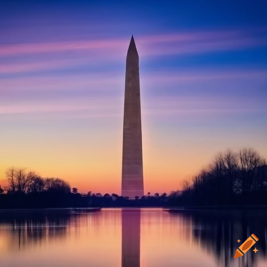 Washington monument on Craiyon