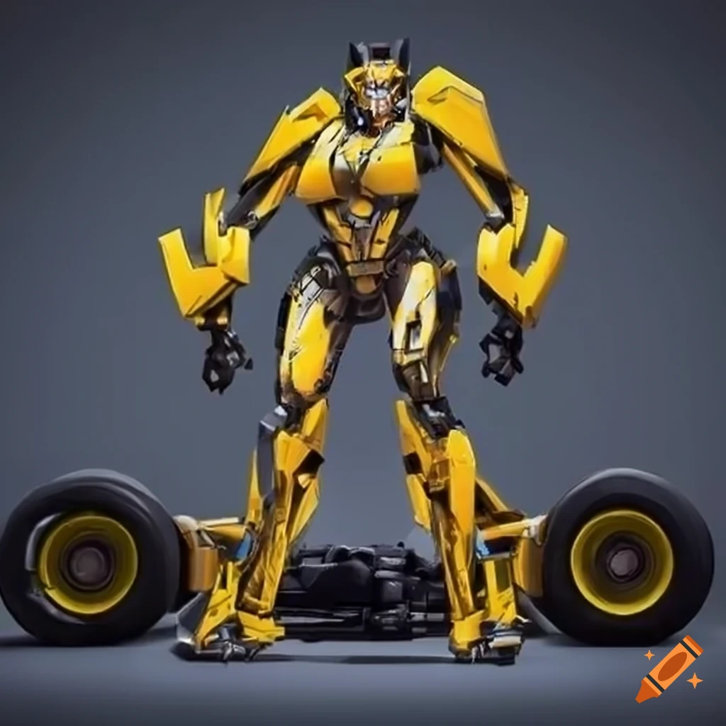 Yellow female Decepticon Dragstrip in modern Transformers movie ...
