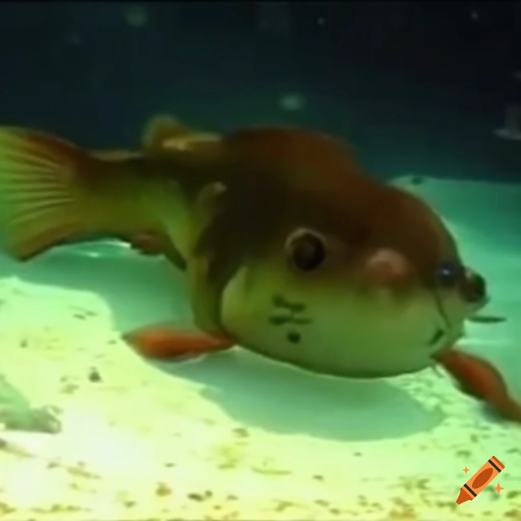 Weird meme fish on Craiyon