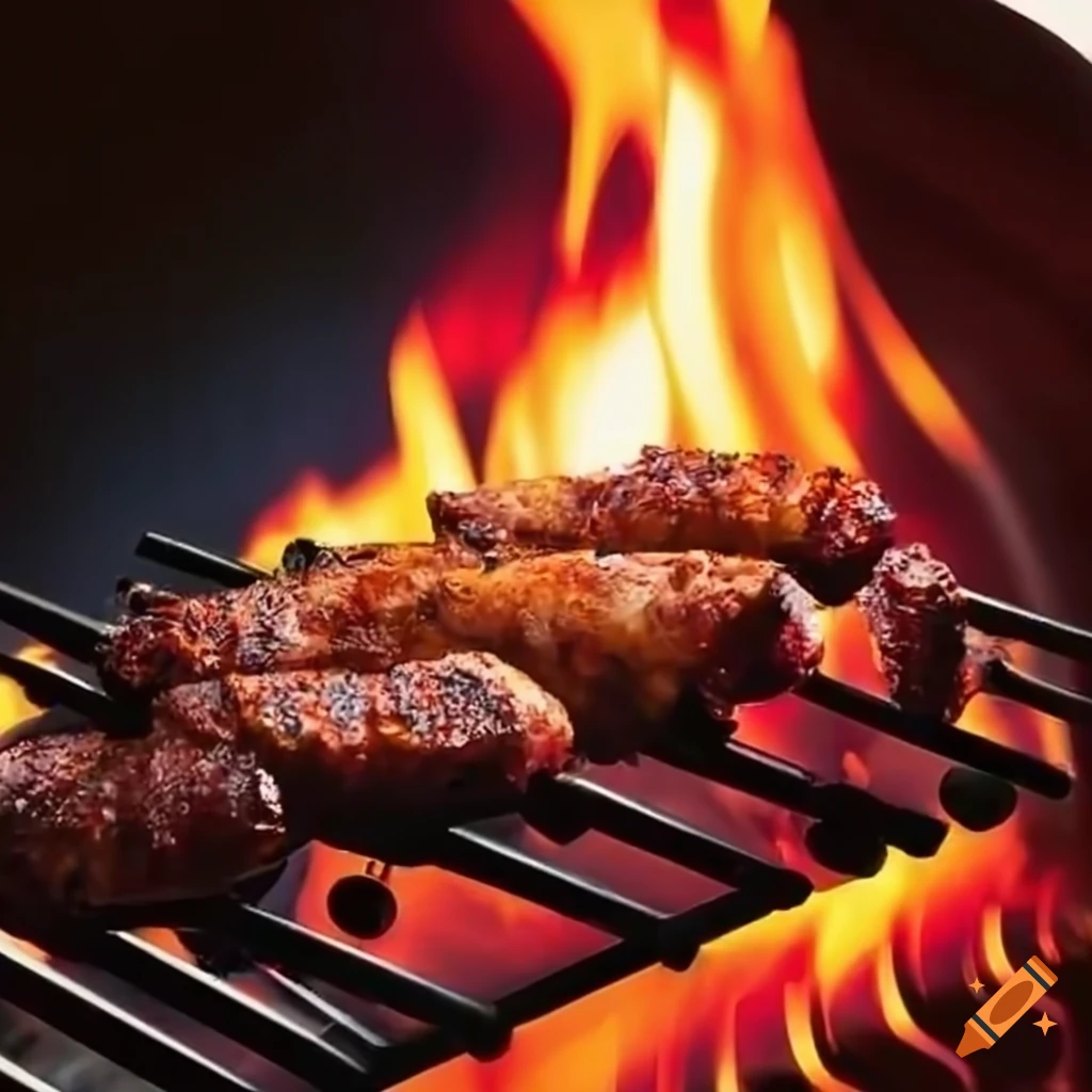 Bbq advertisement on Craiyon