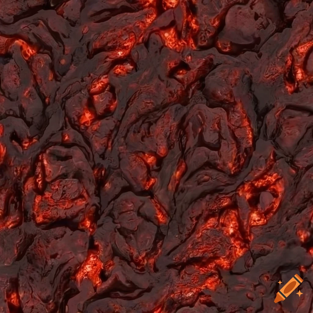 Dark red seamless lava texture on Craiyon