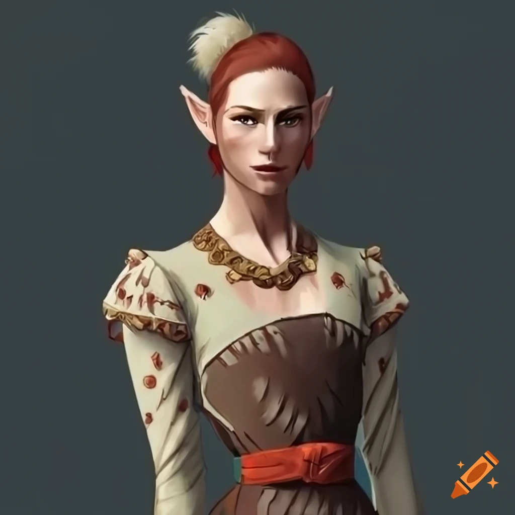 Attire inspired by mountain tribes for clan lavellan, a dalish elf clan ...
