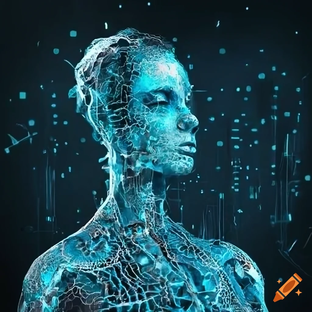 Artistic Representation Of Ai In Healthcare On Craiyon