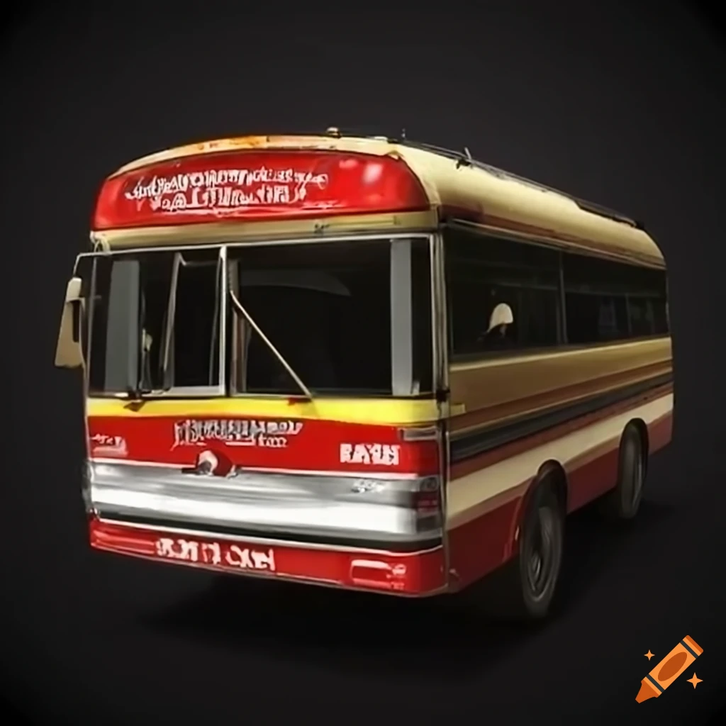 Brazilian rock music concert in a bus on Craiyon