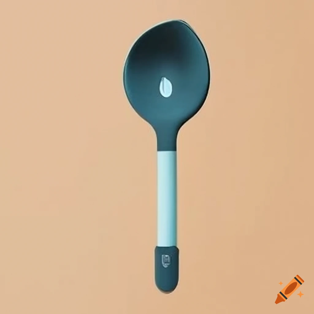 Automatic cooling and heating spoon with adjustable length and built-in ...
