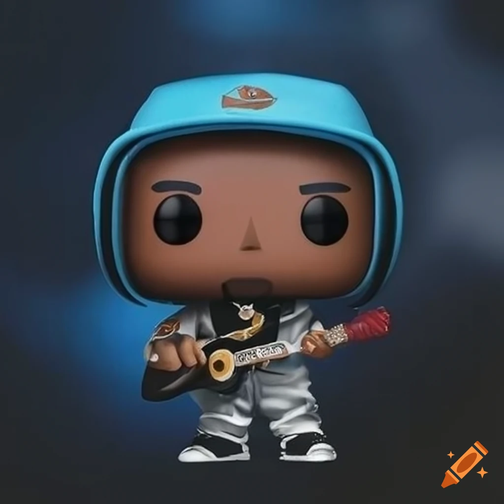 Funko pop figure of young jeezy on Craiyon