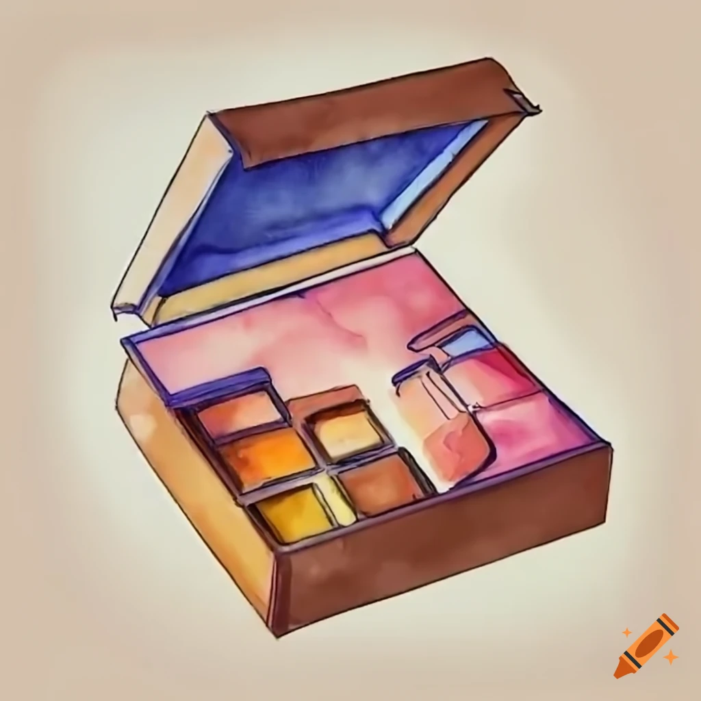 Multiple objects in a box on Craiyon