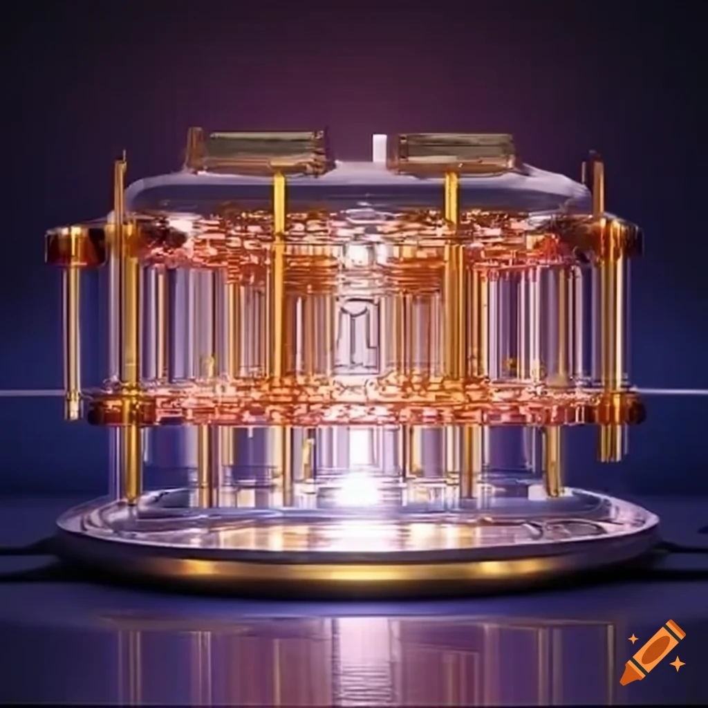 Quantum computing laboratory on Craiyon