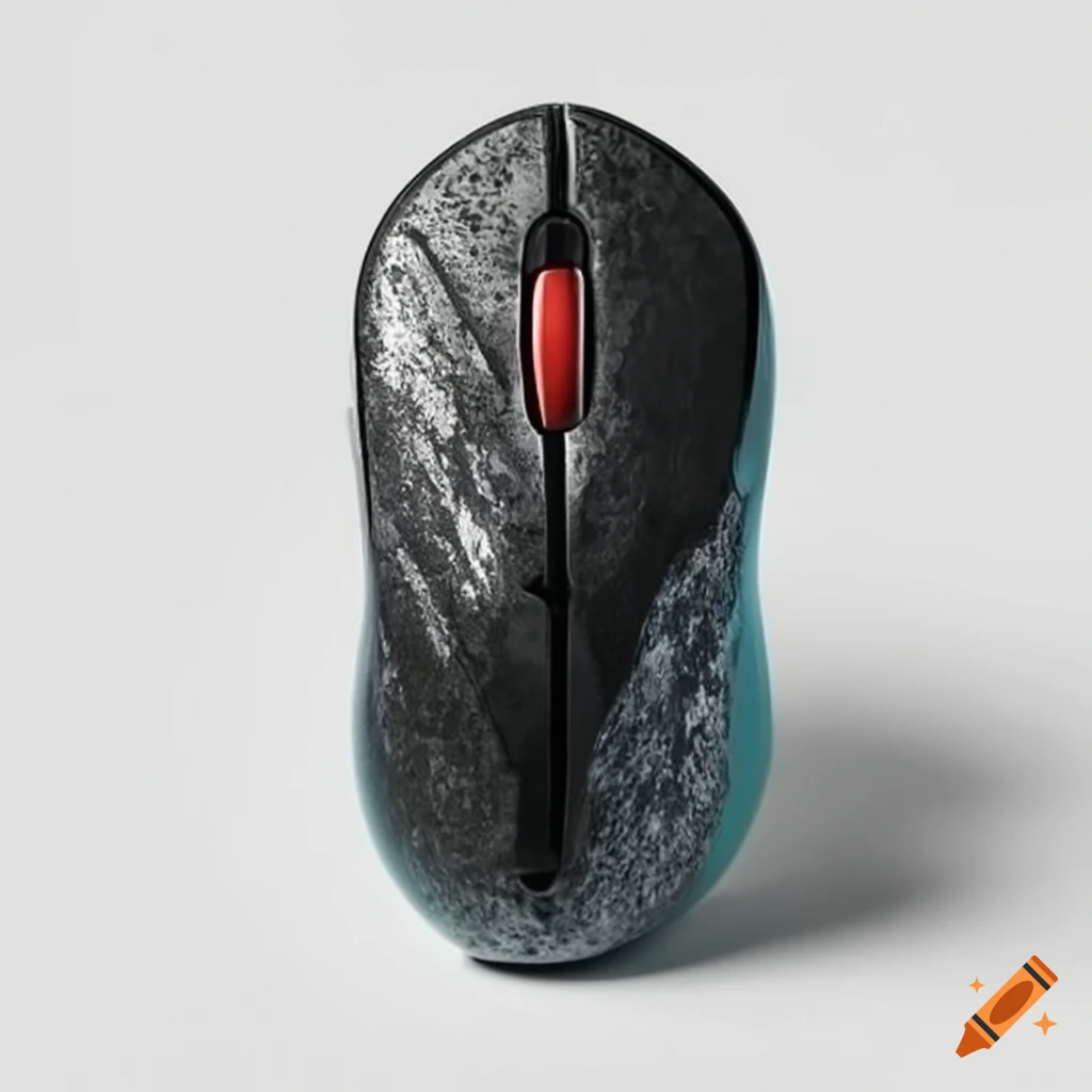 Unique computer mouse made of meteorite with Widmanstetten structure on ...