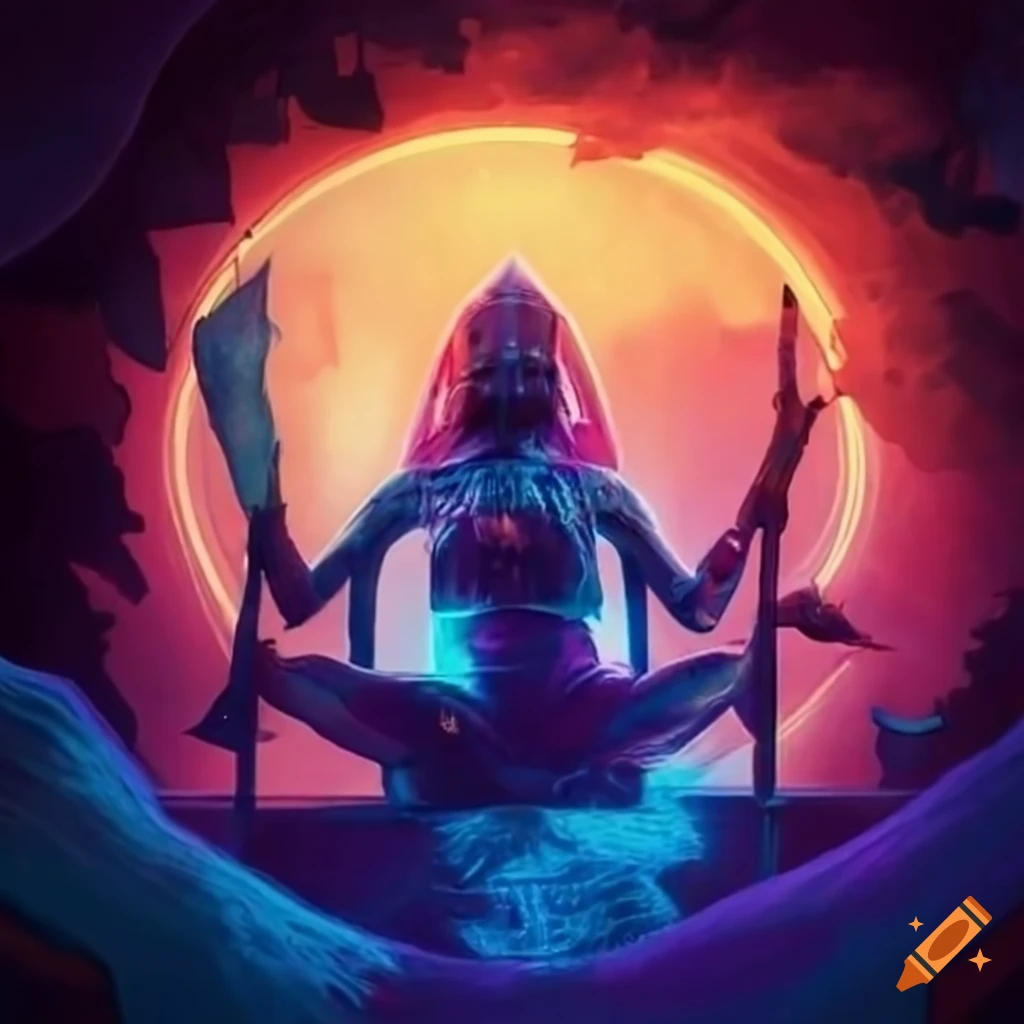 The space tribe on Craiyon